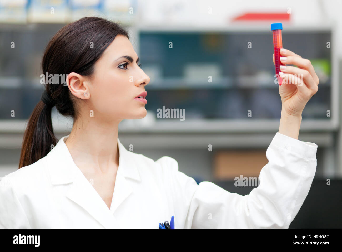 Doing a blood test hi-res stock photography and images - Alamy