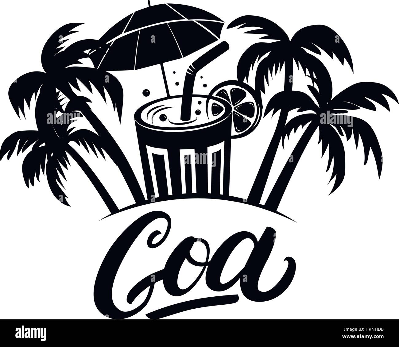 Beach tourism goa india Stock Vector Images - Alamy