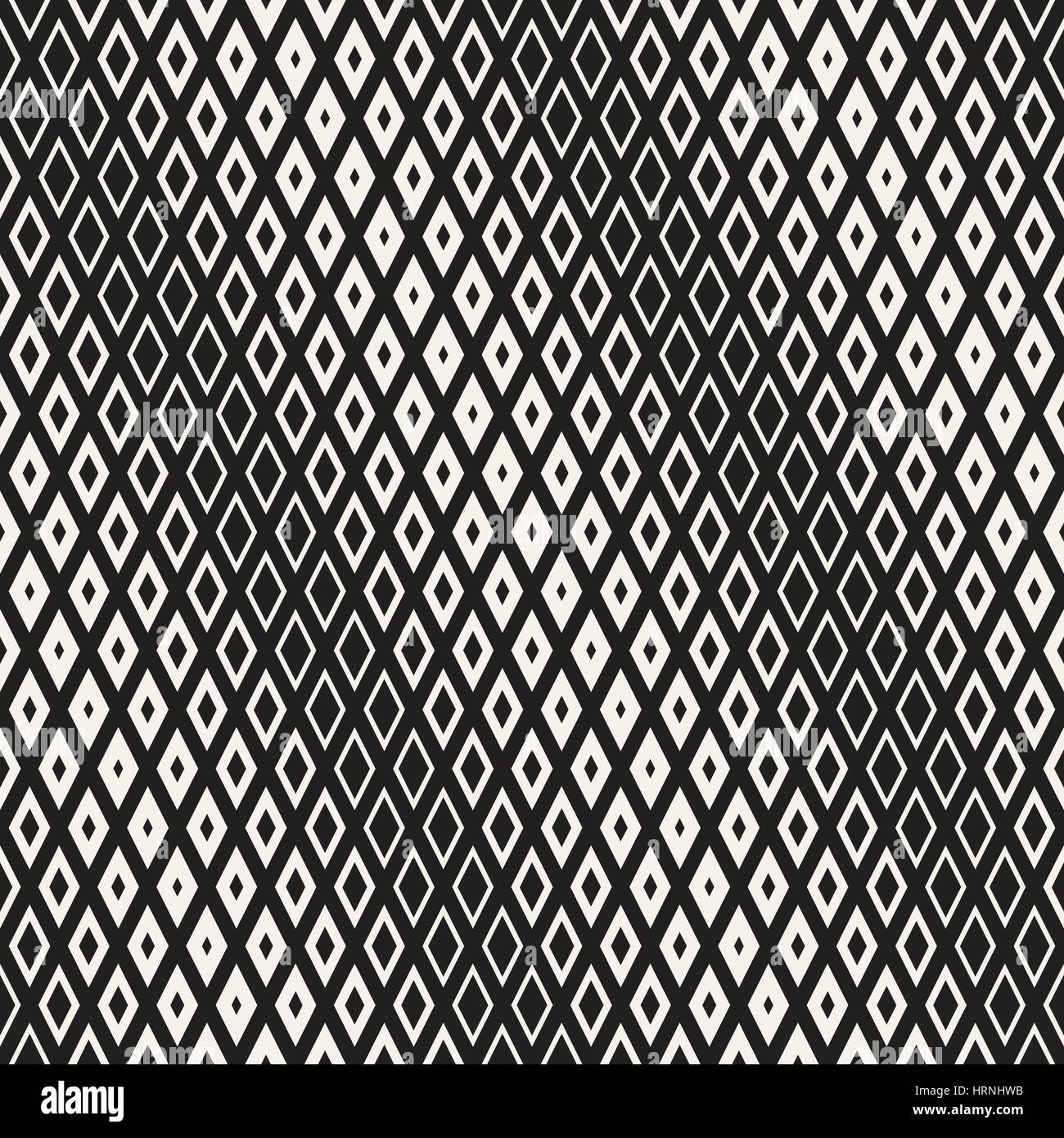 Repeating Geometric Rectangle Tiles. Stylish Monochrome Lattice. Vector ...