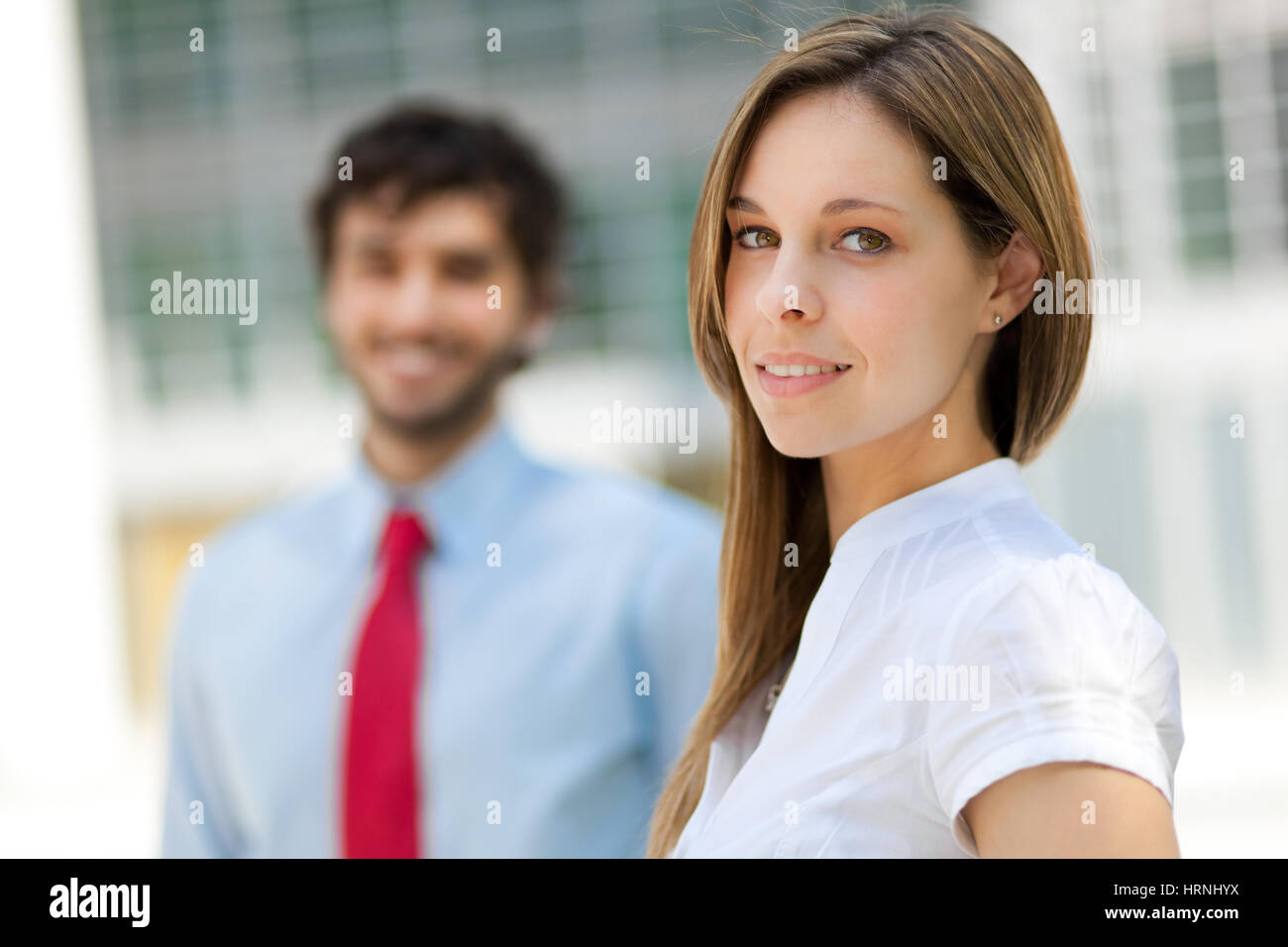 Business partners outdoor Stock Photo - Alamy