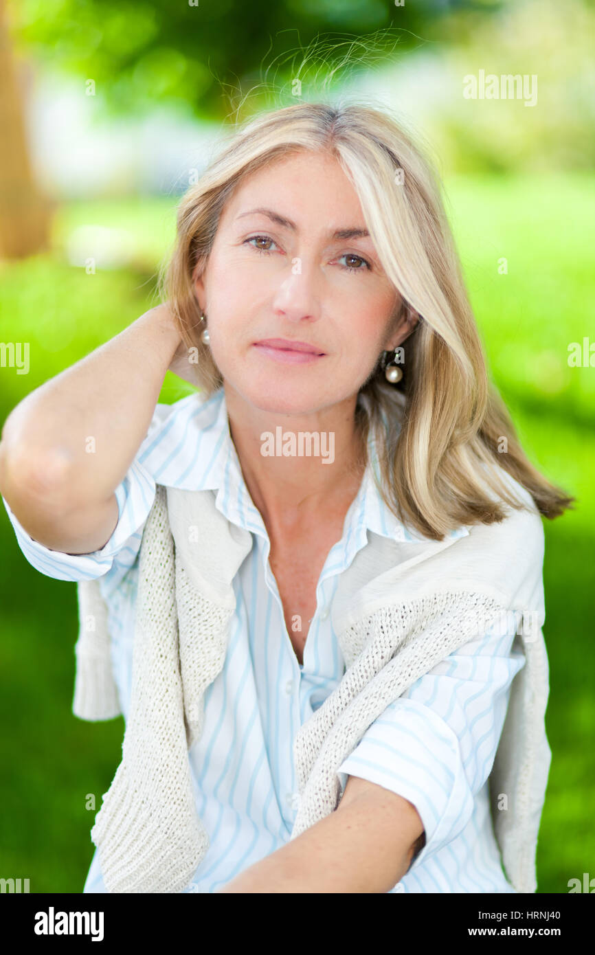 Portrait of a confident woman Stock Photo - Alamy