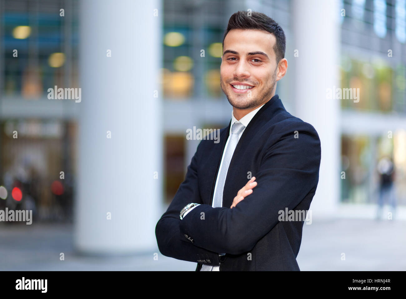Portrait of a businessman Stock Photo - Alamy