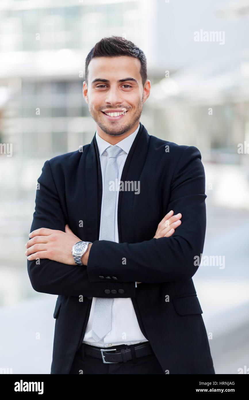 Smiling man portrait Stock Photo - Alamy