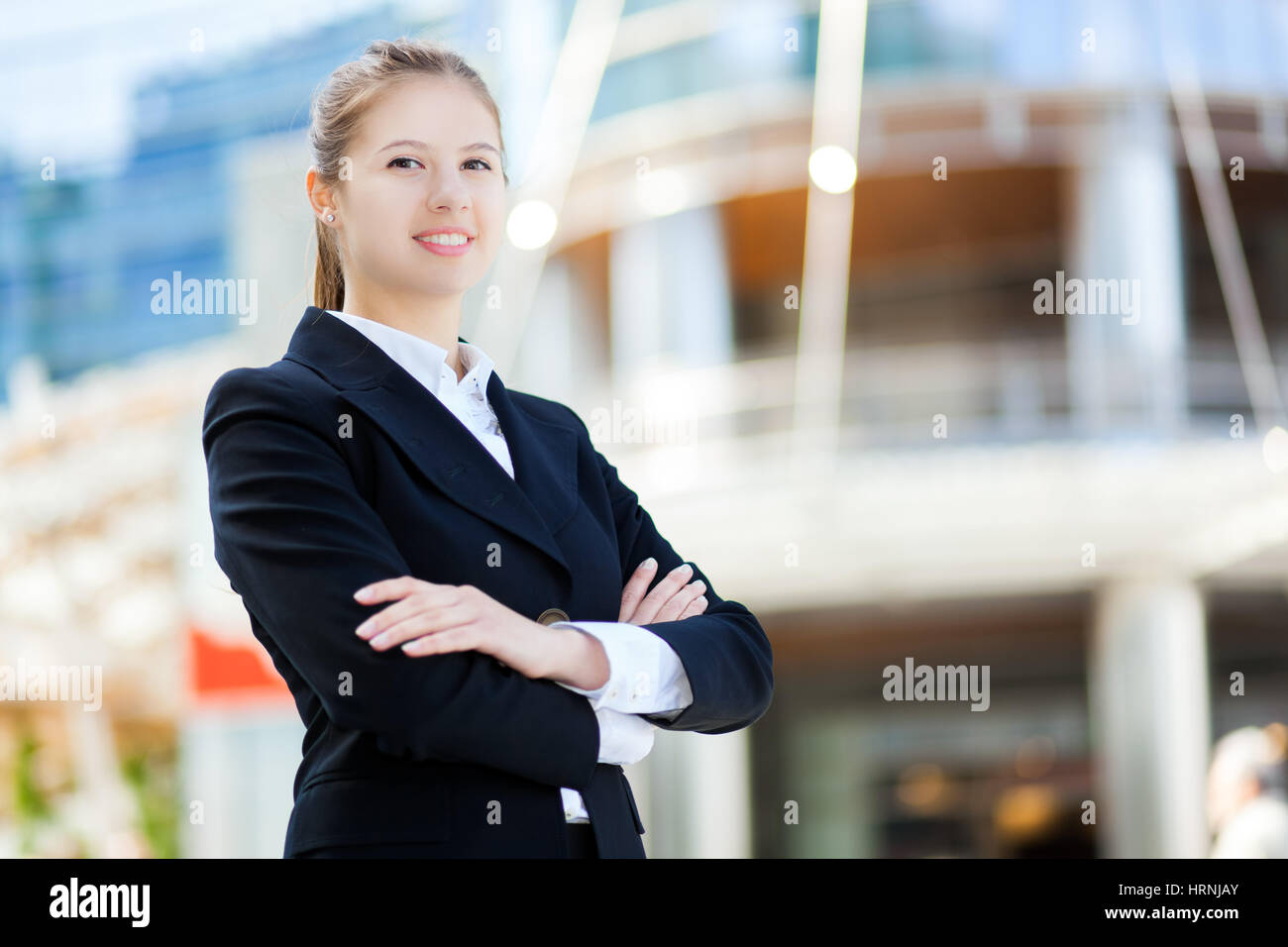 Business woman portrait Stock Photo - Alamy