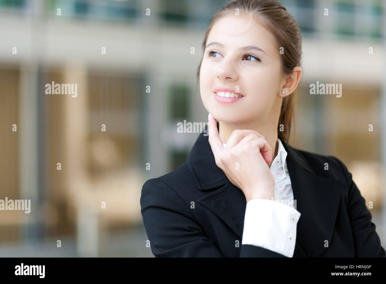 Business woman portrait Stock Photo - Alamy