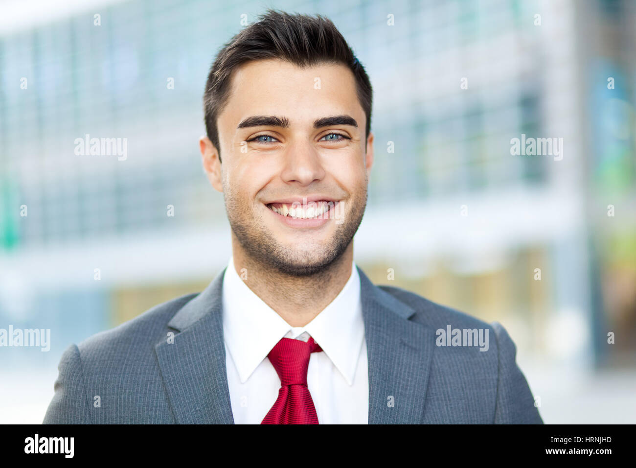 Young manager outdoor Stock Photo - Alamy