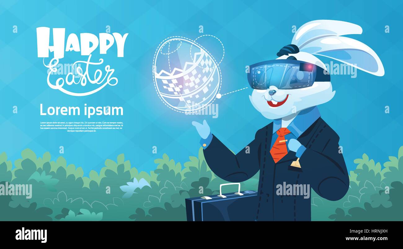 Easter bunny businessman cartoon hi-res stock photography and images ...