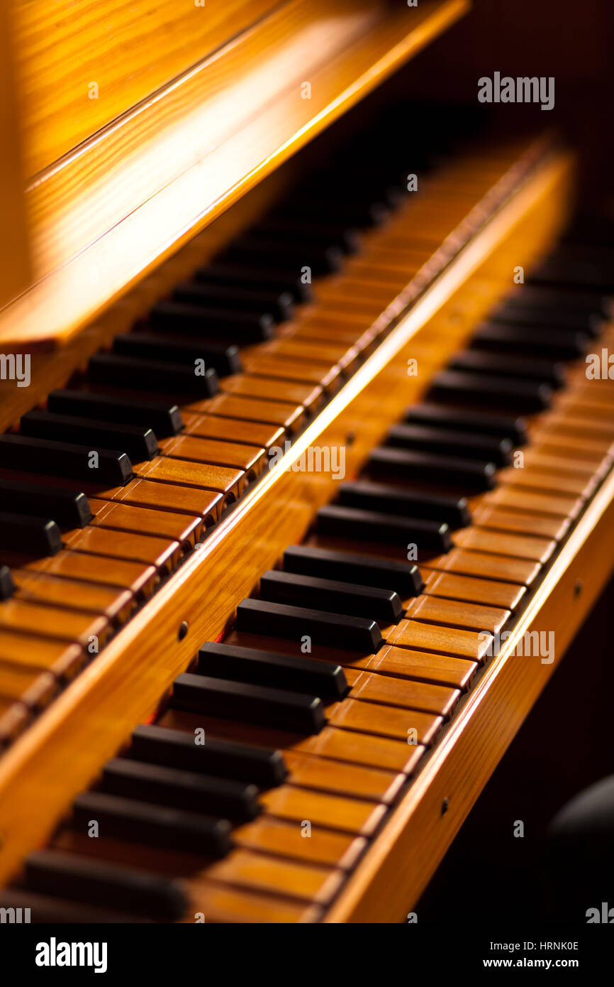 Piano keyboard closeup hi-res stock photography and images - Alamy