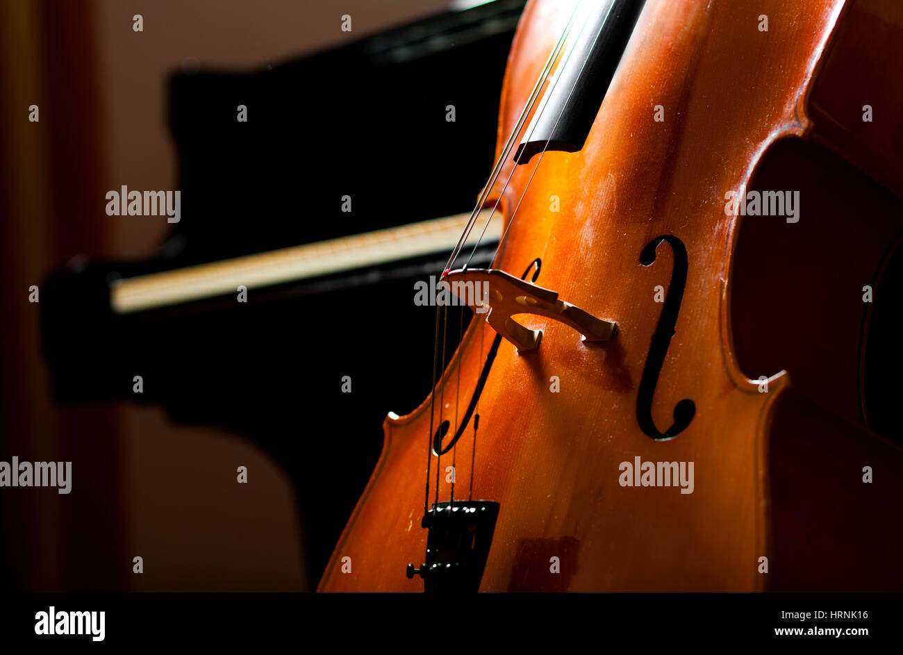 Violoncello close up Stock Photo - Alamy