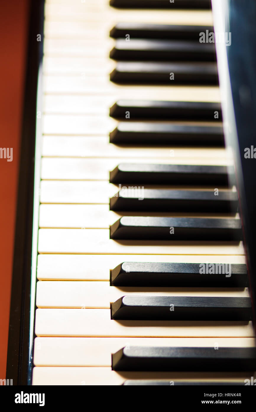 Piano close up Stock Photo - Alamy