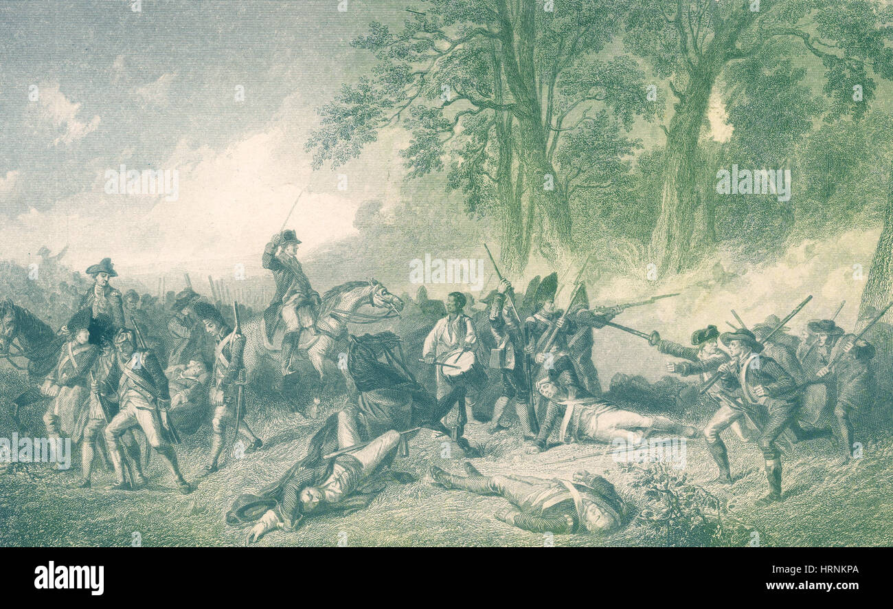 Braddock's Defeat, 1755 Stock Photo - Alamy