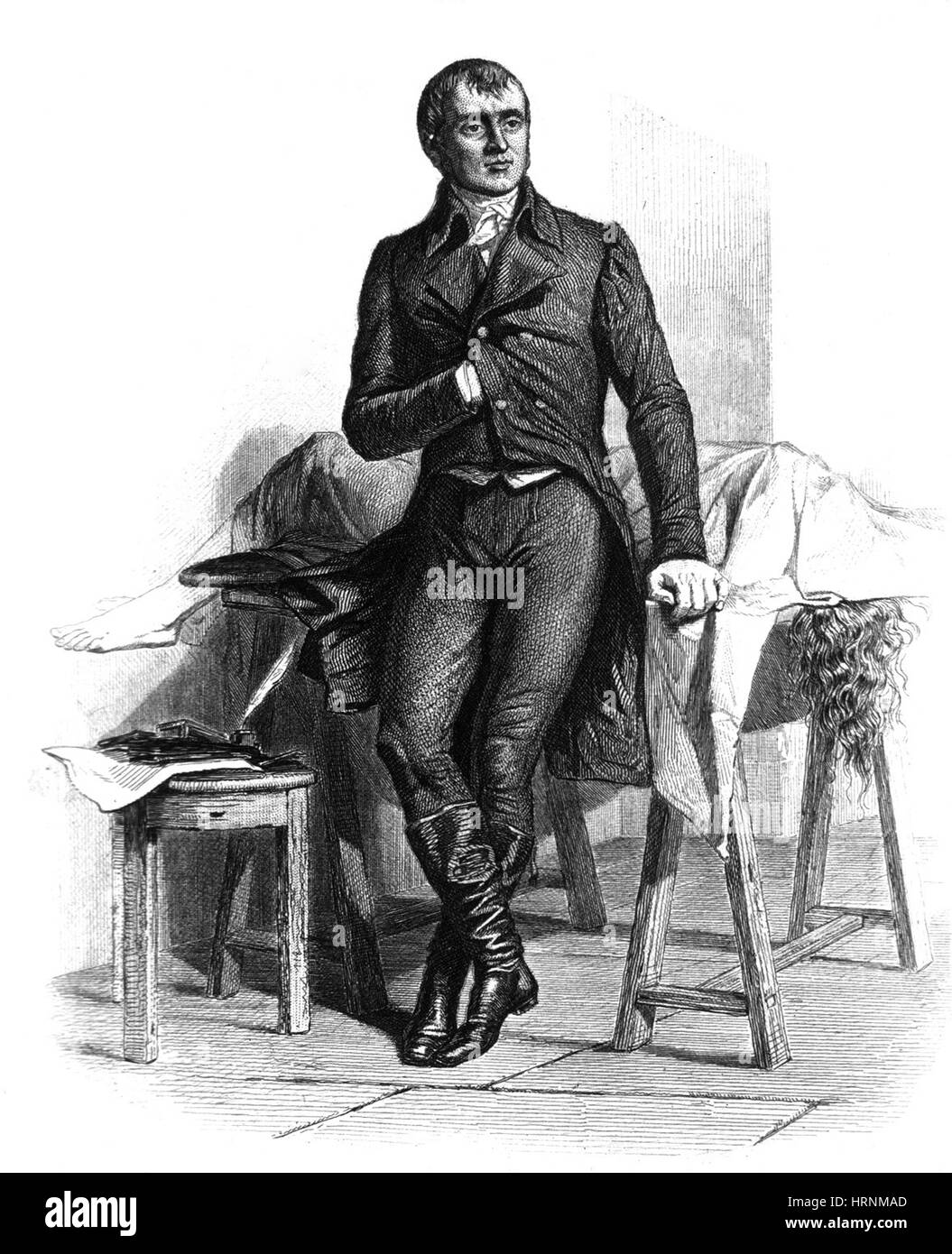 Marie Francois Xavier Bichat, French Anatomist and Physiologist Stock ...