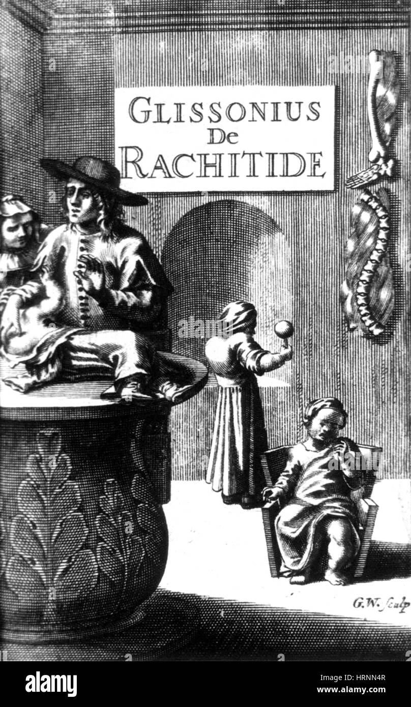 Francis Glisson, English Physician and Anatomist Stock Photo - Alamy