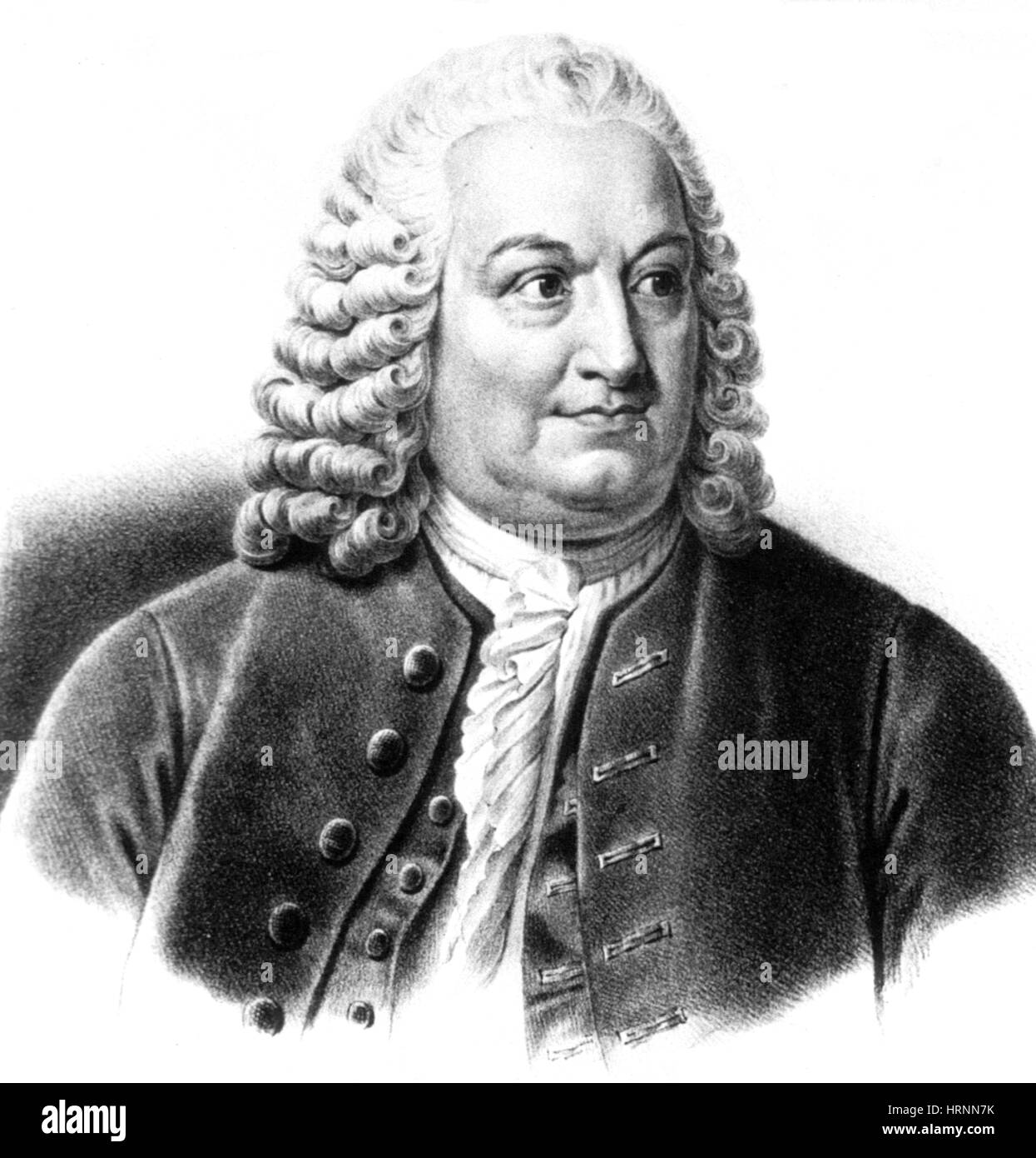 Portrait von albrecht von haller Black and White Stock Photos & Images ...