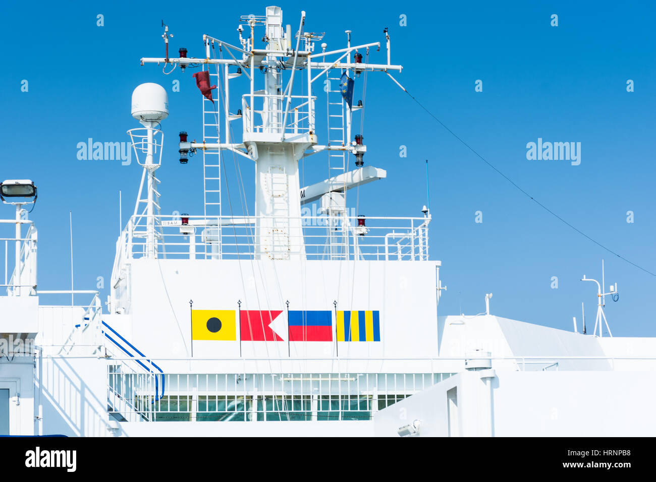 Abstract and conceptual technology, radar on a ship. ARPA is one of ...