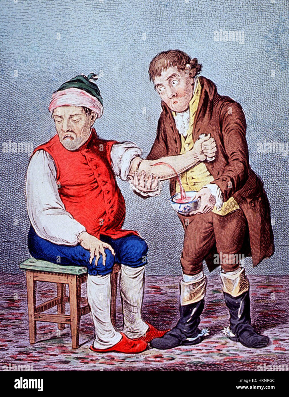 Bloodletting 1800s hi-res stock photography and images - Alamy