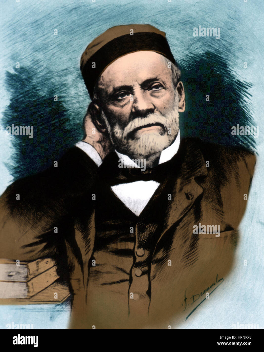 Louis Pasteur, French Chemist and Bacteriologist Stock Photo - Alamy