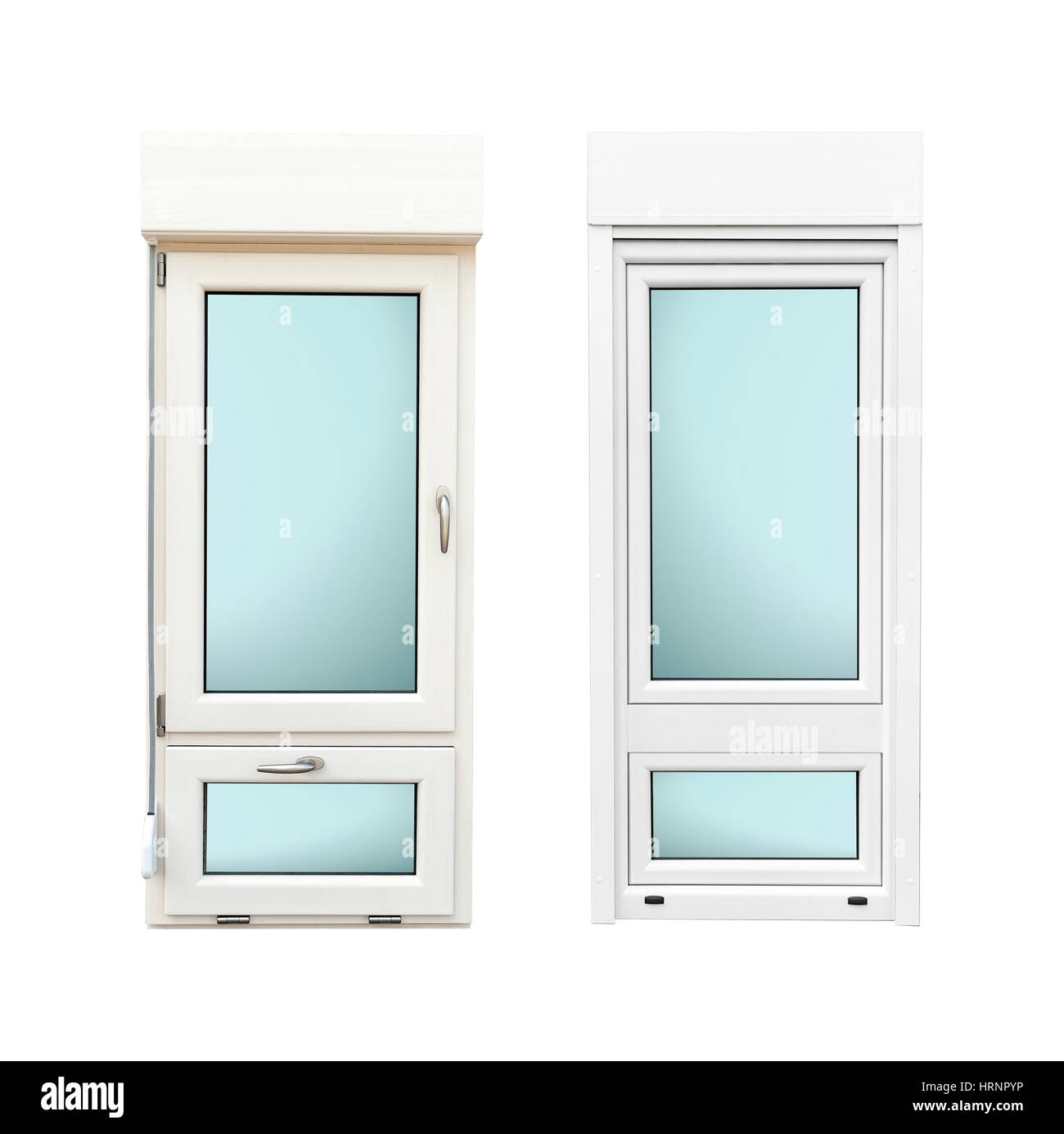 White wooden window on Cut Out Stock Images & Pictures - Alamy