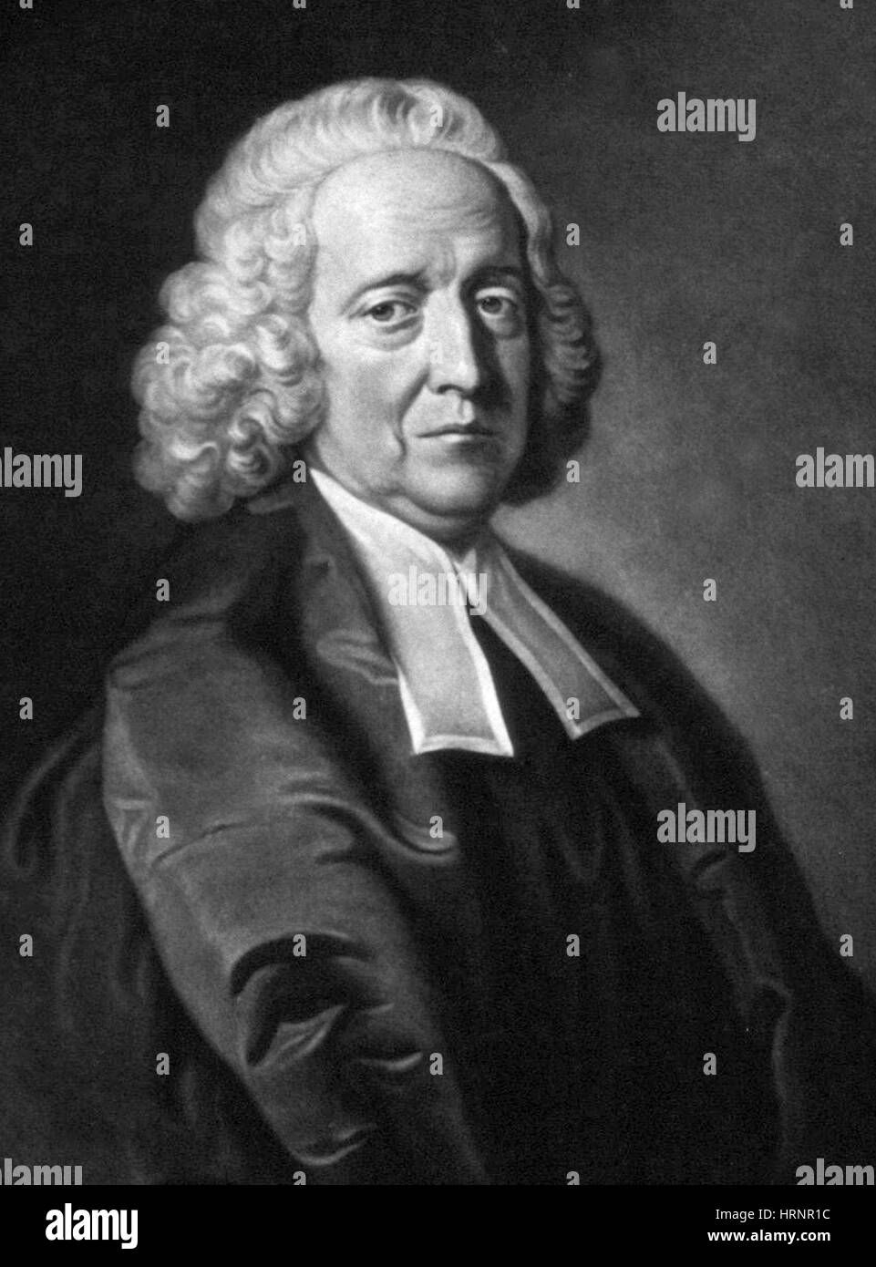 Stephen Hales, English Physiologist and Inventor Stock Photo - Alamy