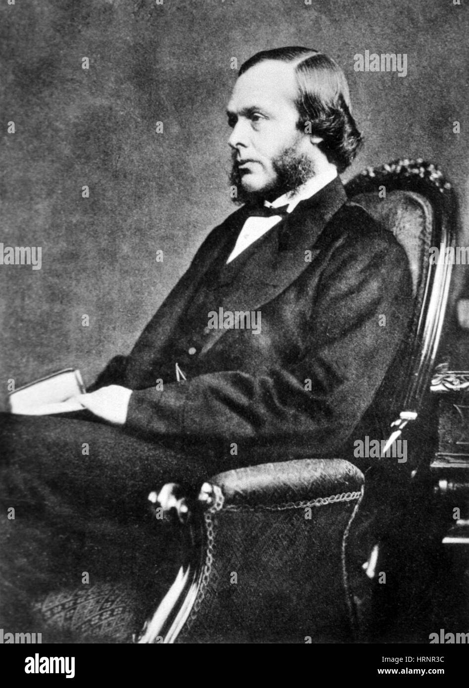 Joseph Lister, English Surgeon, Father of Modern Antisepsis Stock Photo ...