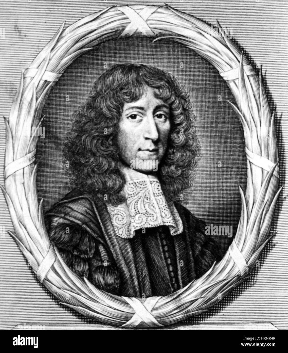 John Mayow, English Pneumatic Chemist and Physiologist Stock Photo - Alamy