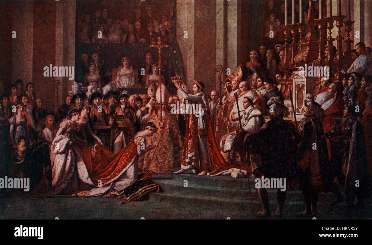 The coronation of napoleon hi-res stock photography and images - Alamy