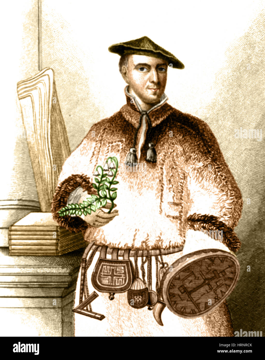 Carl Linnaeus, Swedish Botanist, Father of Modern Taxonomy Stock Photo ...