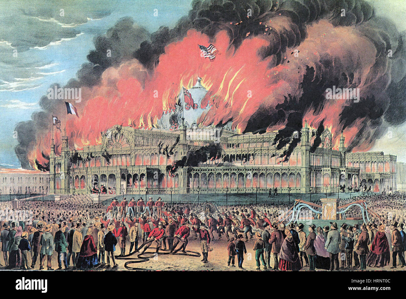 Palace fire hi-res stock photography and images - Alamy