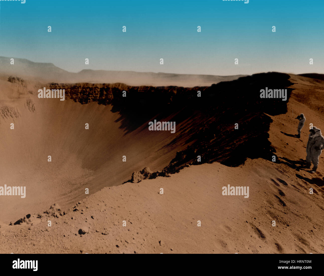 Plowshare nuclear crater hi-res stock photography and images - Alamy