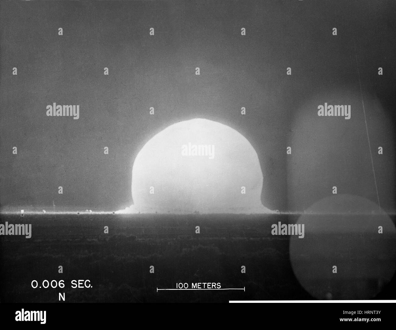 Trinity Test, 0.006 Seconds Stock Photo - Alamy