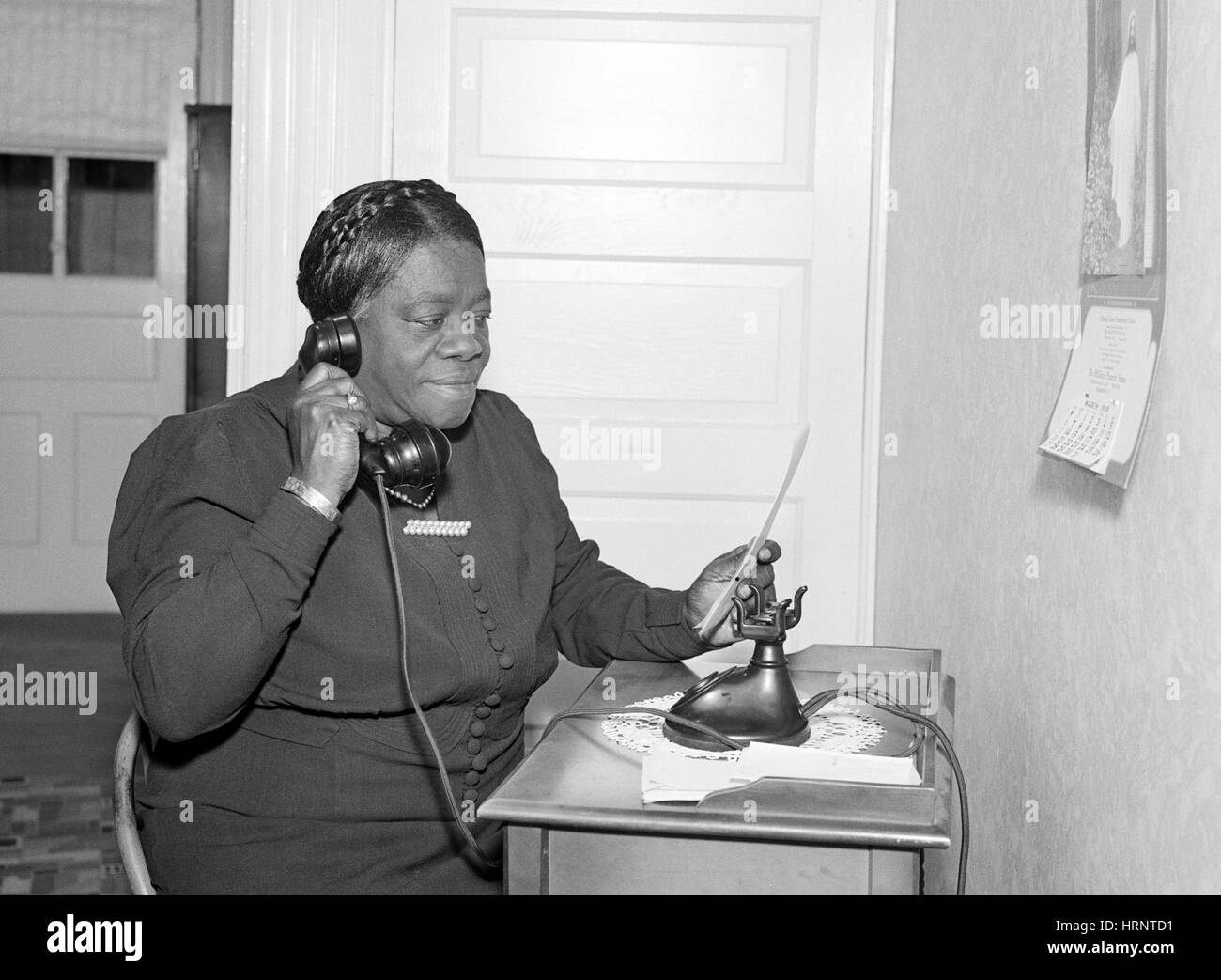 Mary Mcleod Bethune, Civil Rights Activist Stock Photo - Alamy