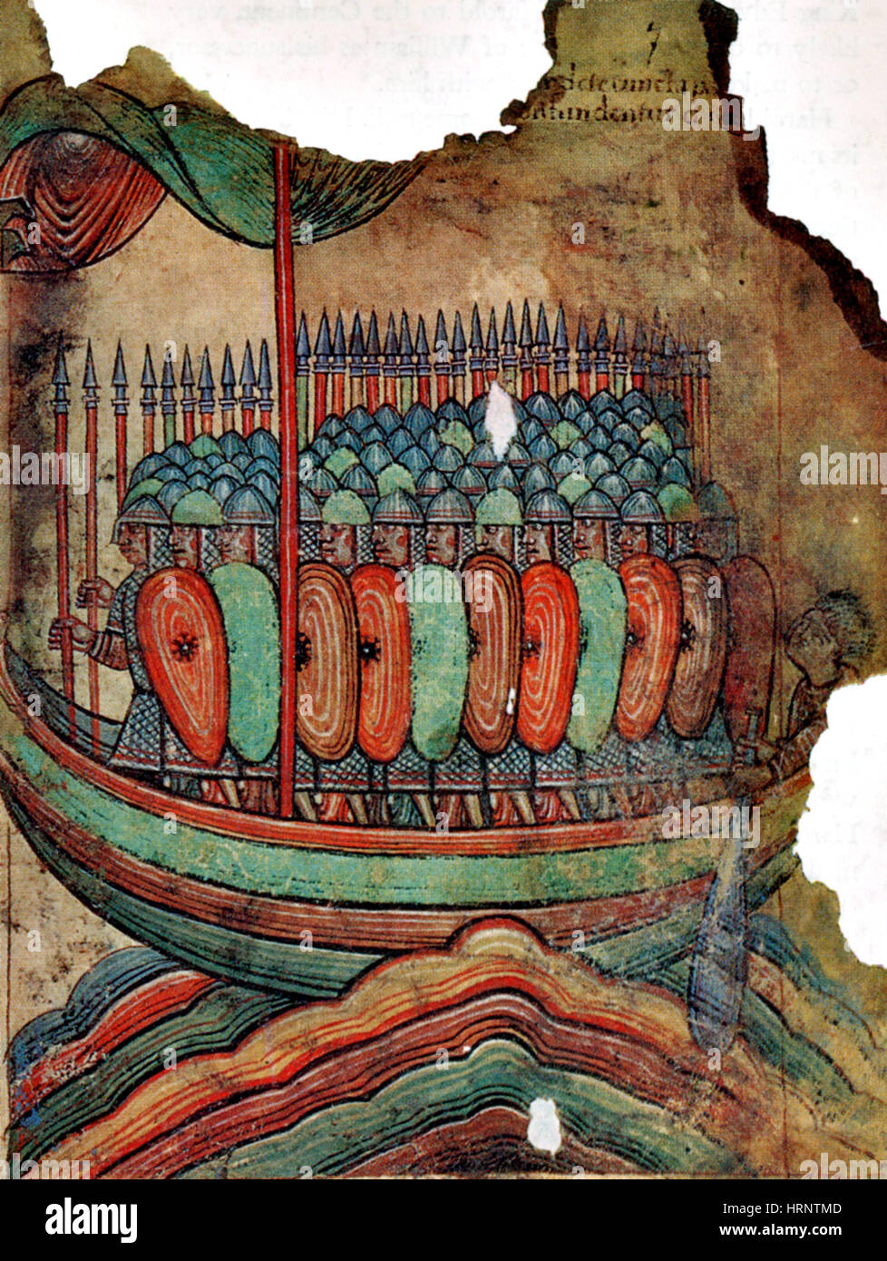 Norman Soldiers, 11th Century Stock Photo - Alamy