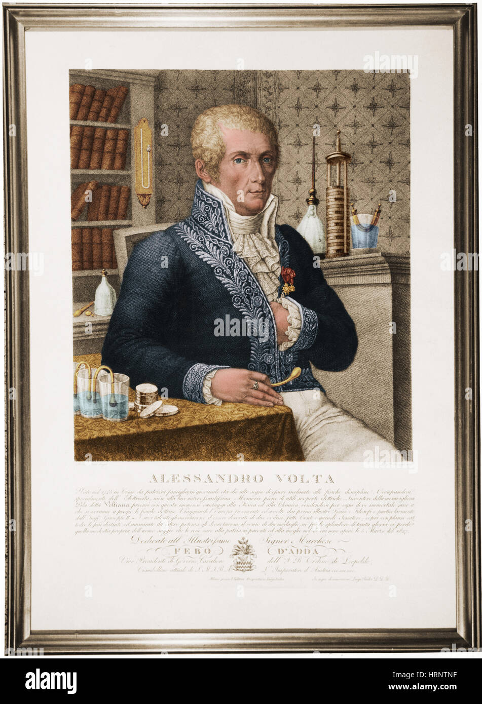 Alessandro volta hi-res stock photography and images - Alamy