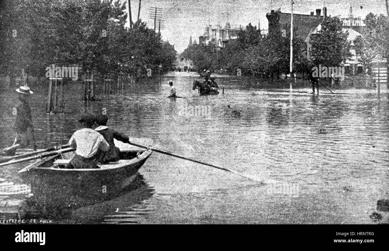 Johnstown Flood, 1889 Stock Photo - Alamy