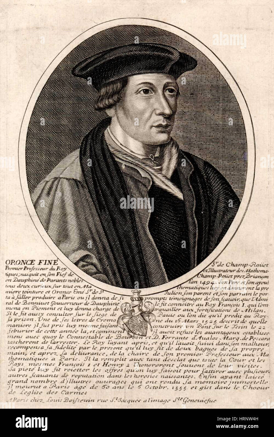 Orontius finaeus hi-res stock photography and images - Alamy