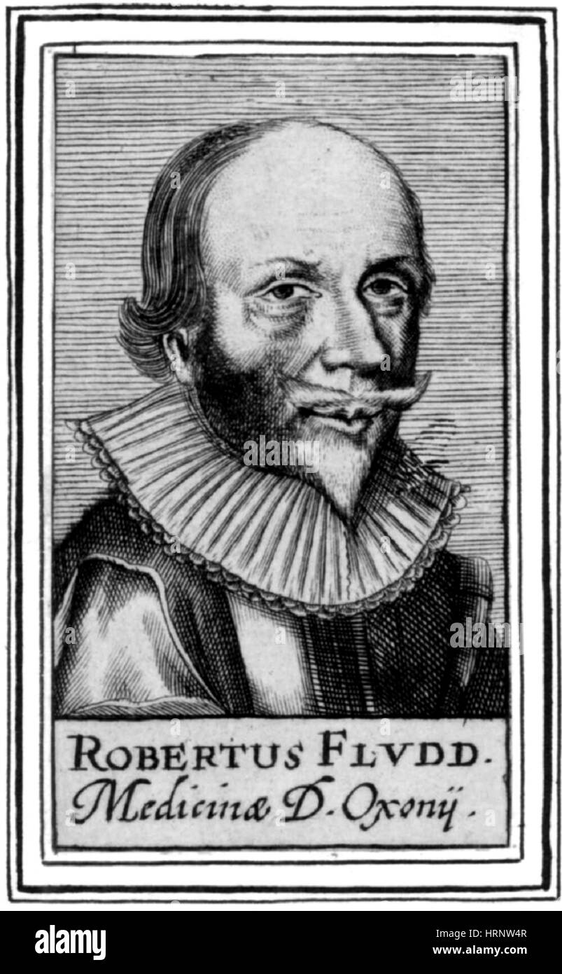 Robert Fludd, English Polymath Stock Photo - Alamy