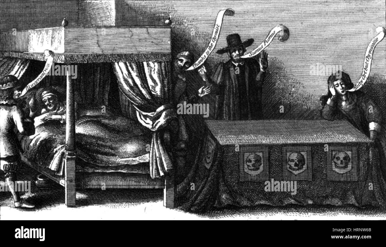 Death of James I, 1625 Stock Photo - Alamy
