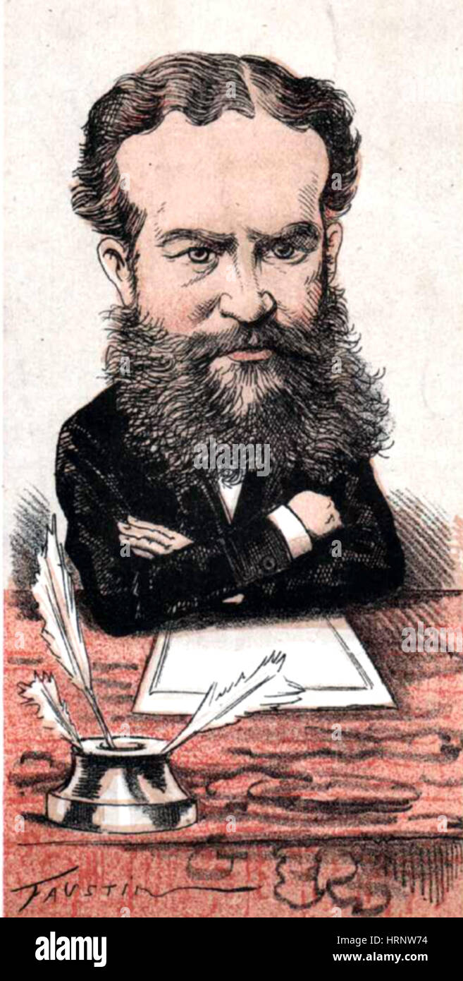 John Lubbock, English Polymath Stock Photo - Alamy