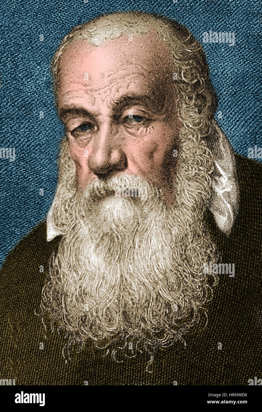 Galileo Galilei, Italian Polymath Stock Photo - Alamy
