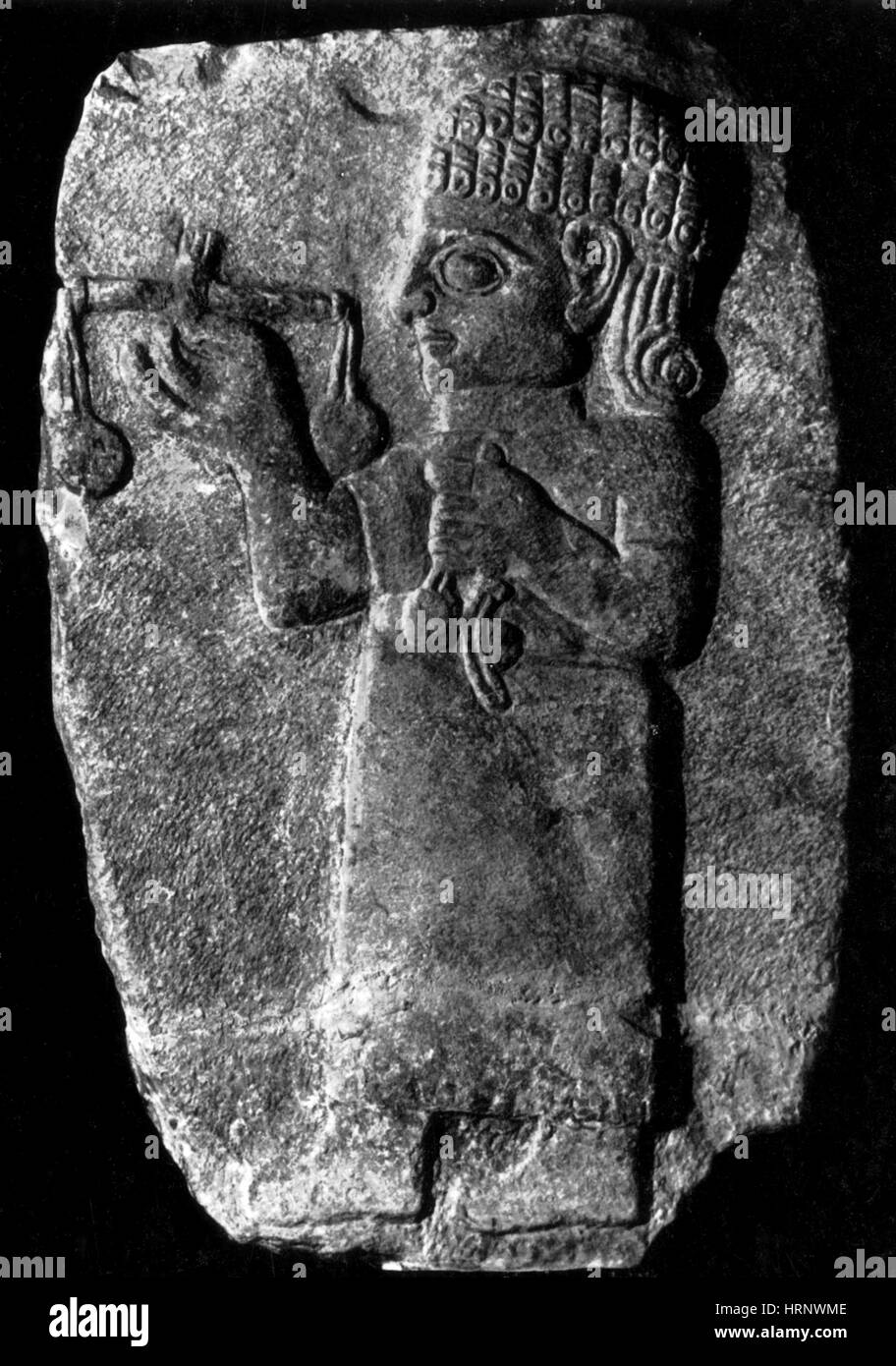 Merchant with Scales, 8th Century BC Stock Photo - Alamy