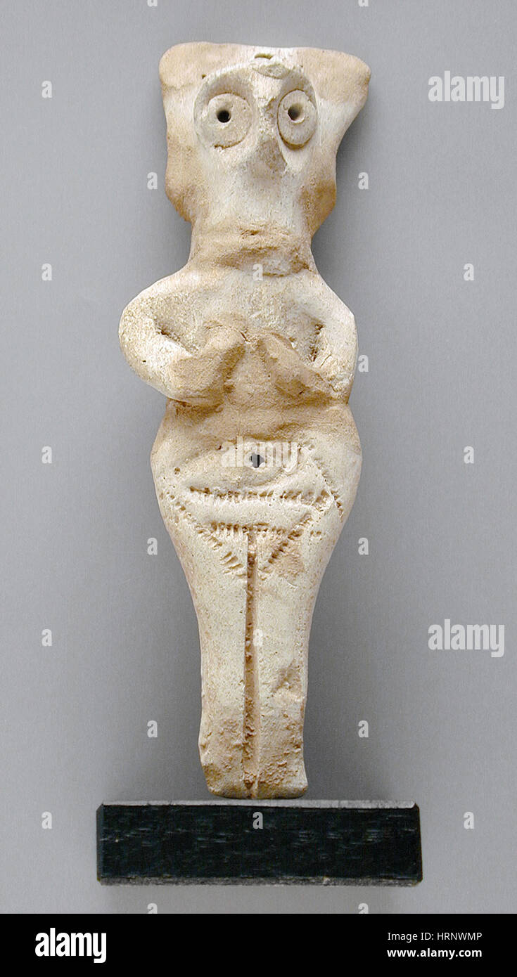 Syro-Hittite Ceramic Figurine, 2000-1000 BC Stock Photo - Alamy