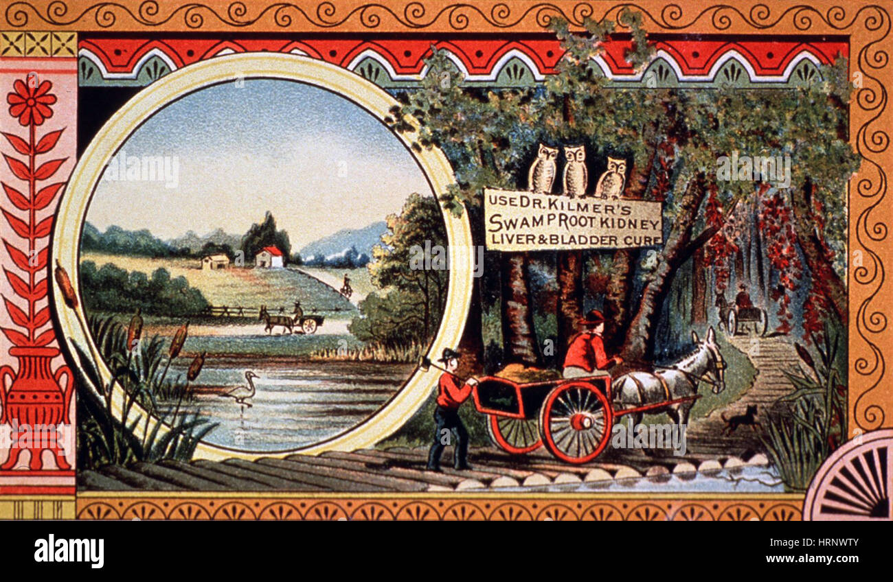 Dr. Kilmer's Swamp Root, Kidney & Liver Stock Photo - Alamy