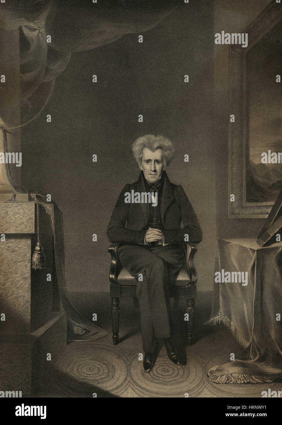 Andrew Jackson, 7th U.S. President Stock Photo - Alamy