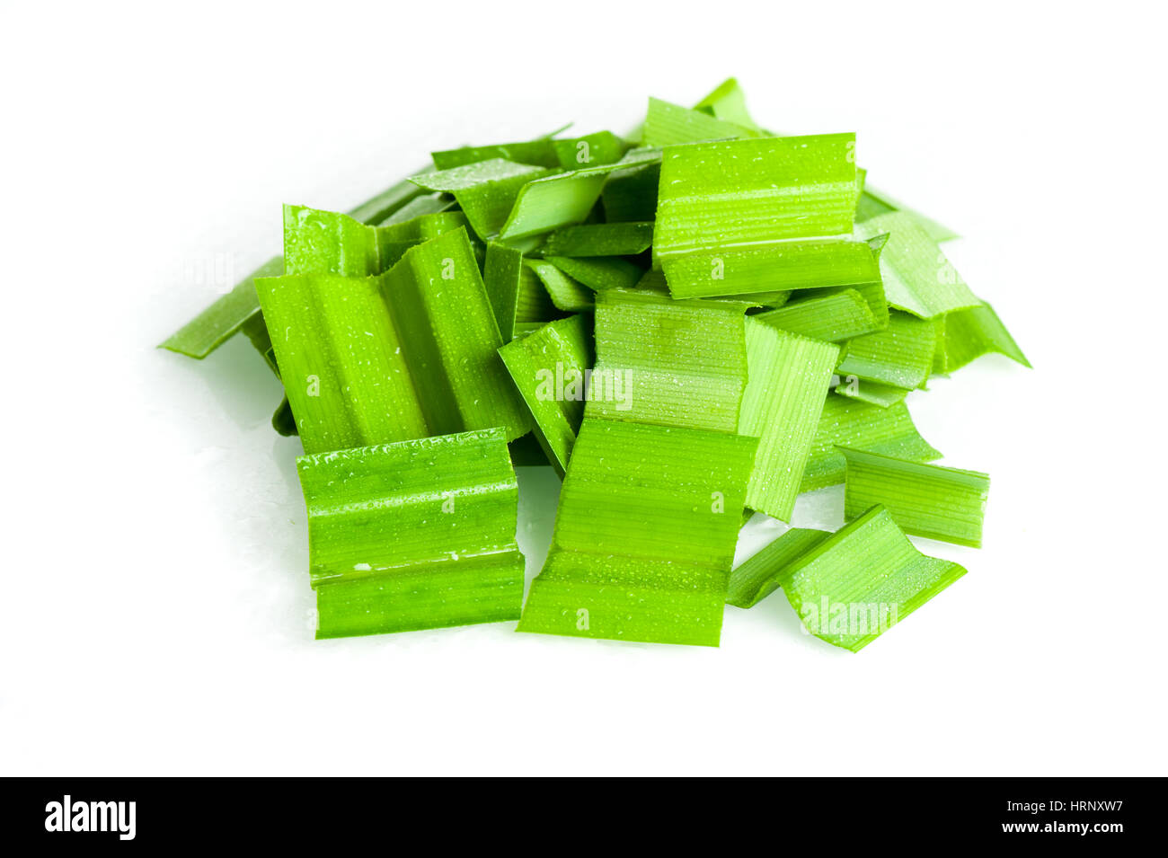 closeup green fresh Pandan leaves, Thai herbal Stock Photo - Alamy