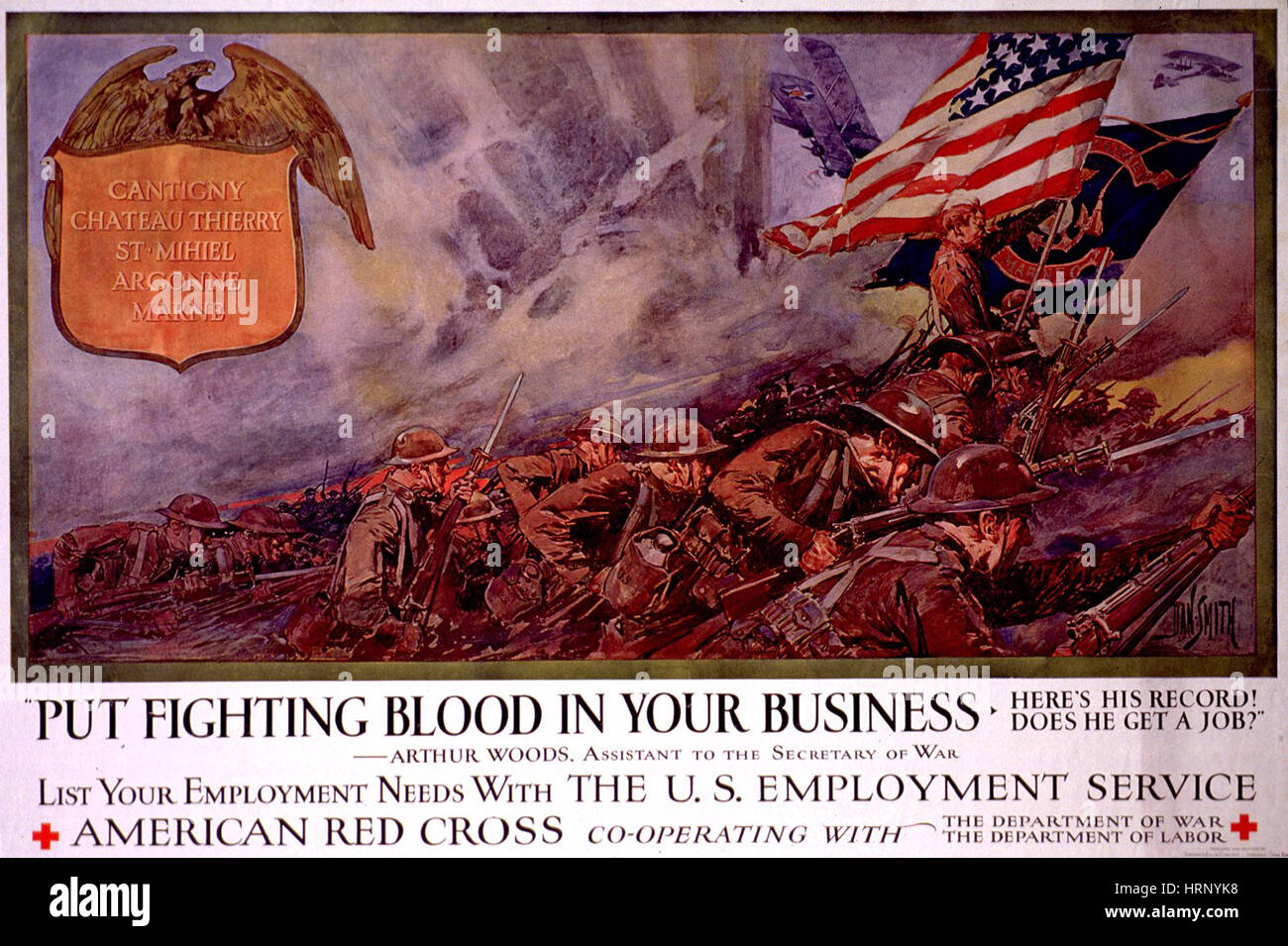American soldiers fighting in wwi hi-res stock photography and images ...