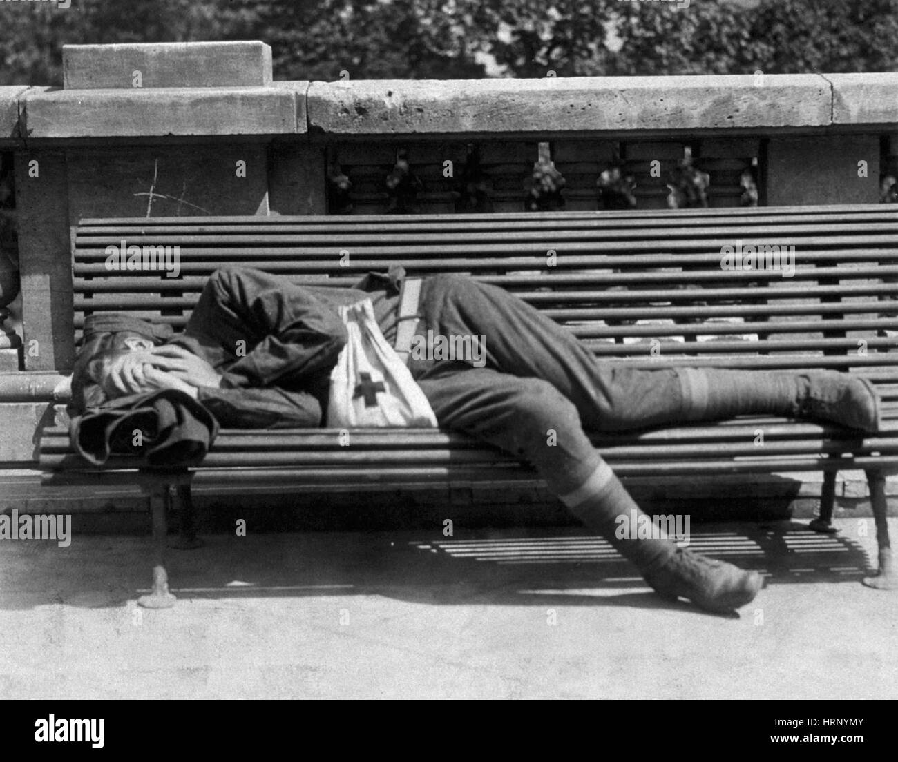 First world war soldier bag hi-res stock photography and images - Alamy