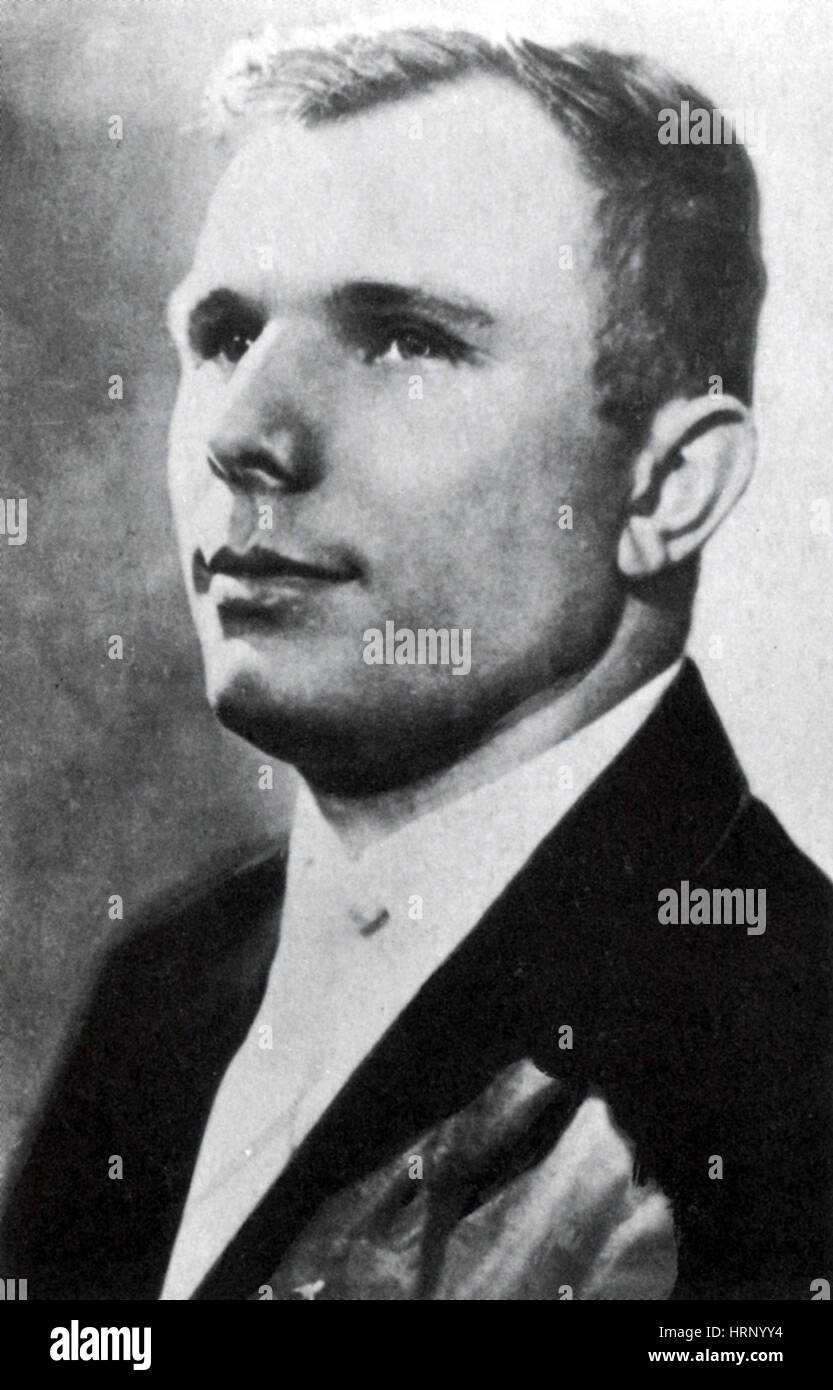 Yuri Gagarin, Soviet Cosmonaut Stock Photo - Alamy