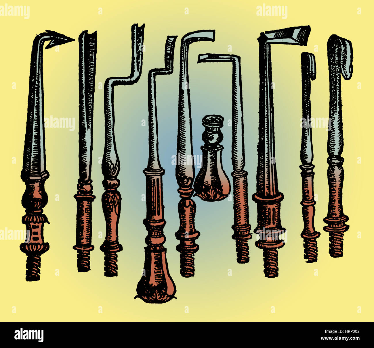 16th century medical instruments hi-res stock photography and images ...