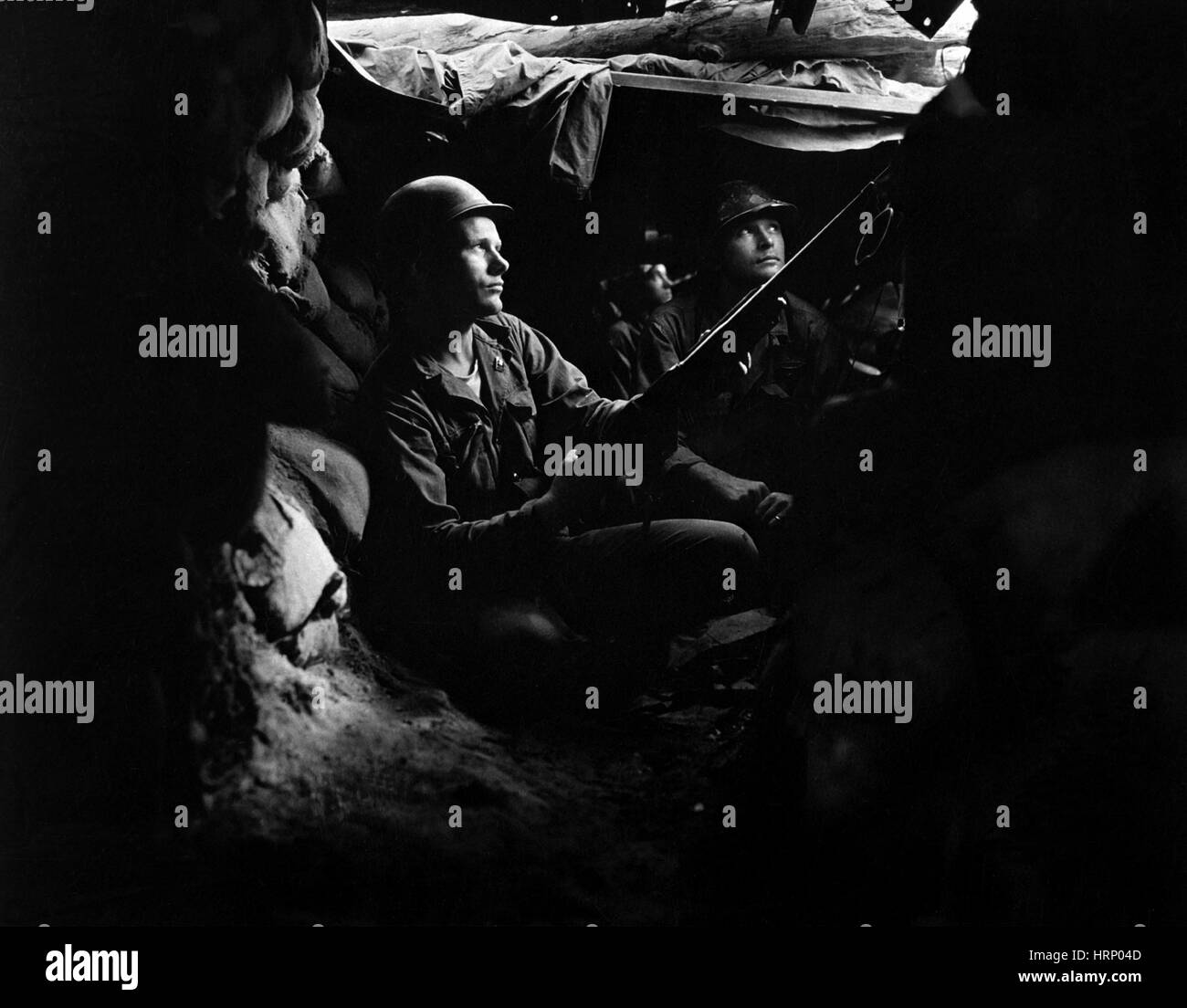 Korean war soldier 1952 hi-res stock photography and images - Alamy