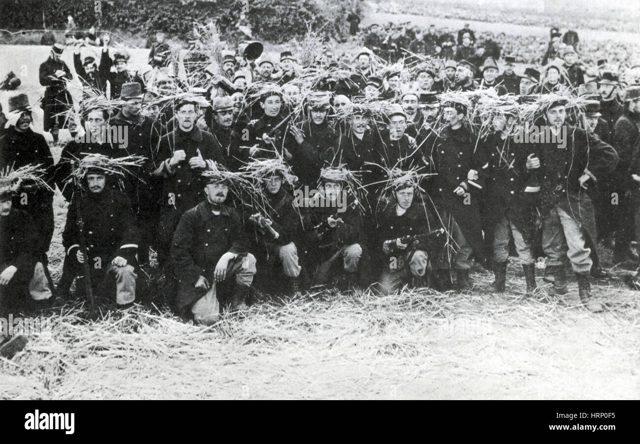 WWI, Belgian Soldiers, Battle of Haelen, 1914 Stock Photo - Alamy
